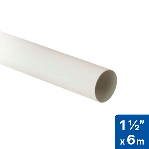 Tubo PVC Sanitario Cem.Norma De 40 mm (1 1/2) Tmo 6 ml - Tul