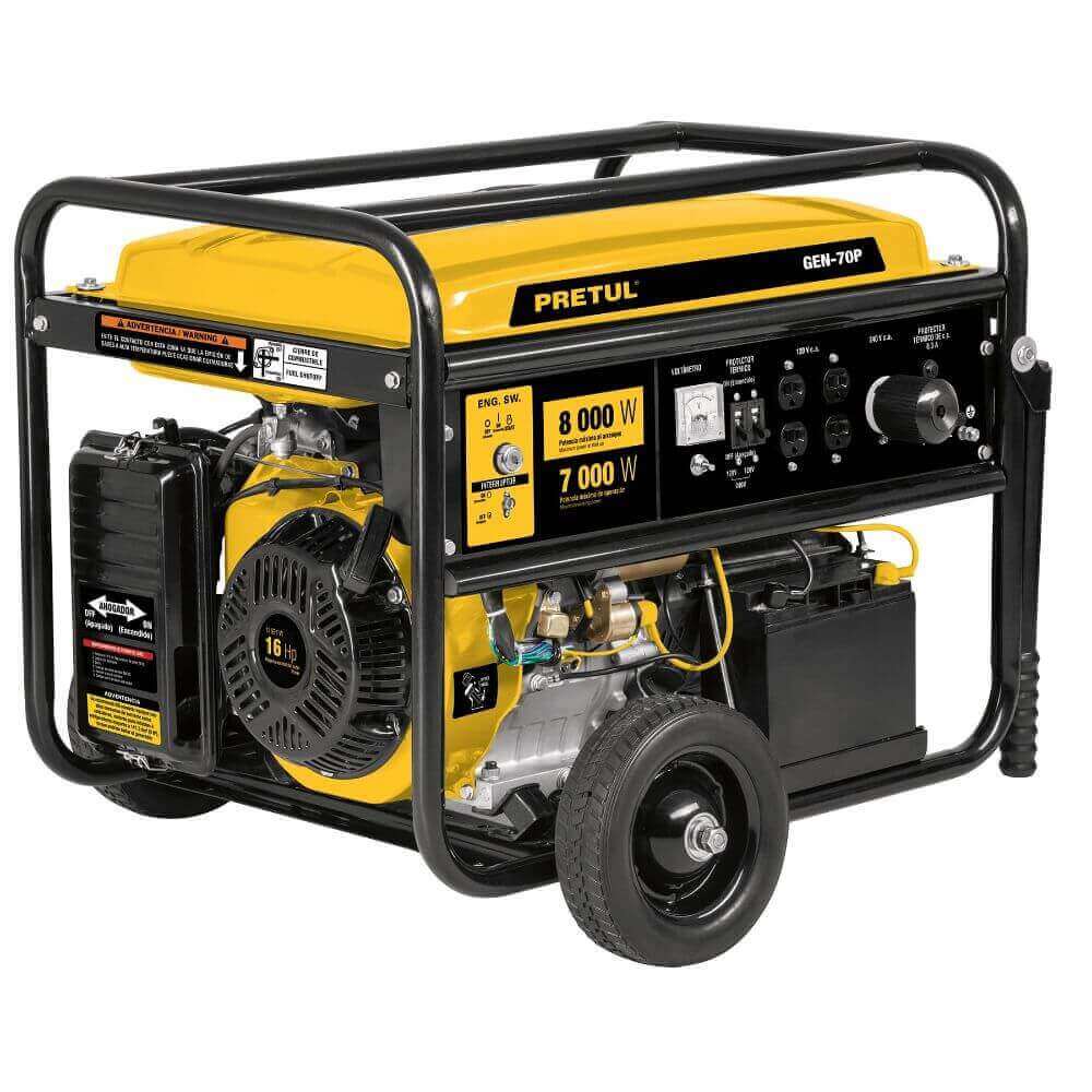 Generador Portátil Motor Gasolina 8 kW - Tul