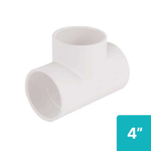 Tee PVC C40 4" Cementar - Tul
