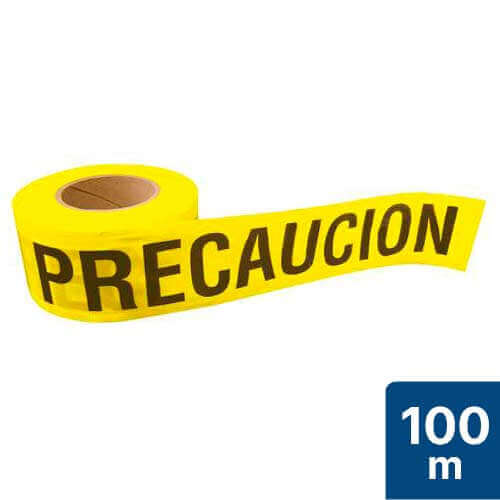 Cinta Barric Precaución 100 mt - Tul