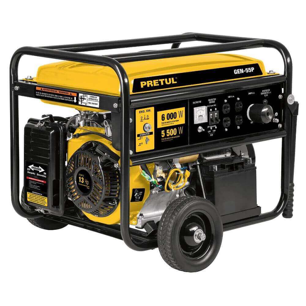 Generador Portátil Motor Gasolina 6.6 kW - Tul